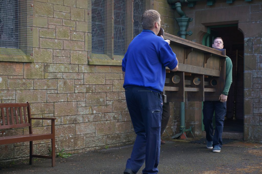 First Pew | All Saints, Lockerbie